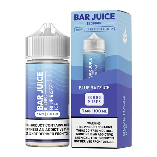 Bar Juice Blue Razz Ice 100mL | Ohm City Vapes