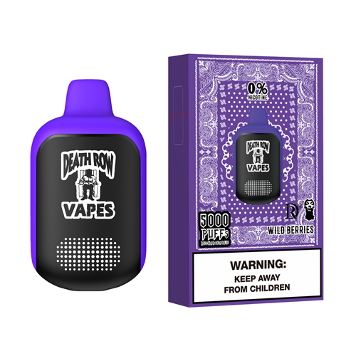 Death Row Vapes 5000 Puffs 0% ZERO by Snoop Dogg Disposable Vape Device ...