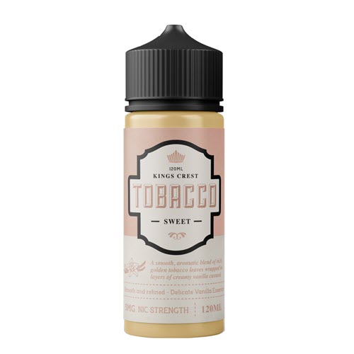 Kings Crest Tobacco Sweet 120mL | Ohm City Vapes