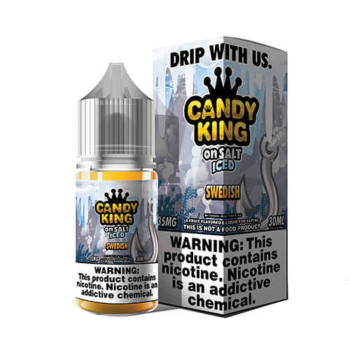 Candy King on Salt Iced Swedish 30mL | Ohm City Vapes